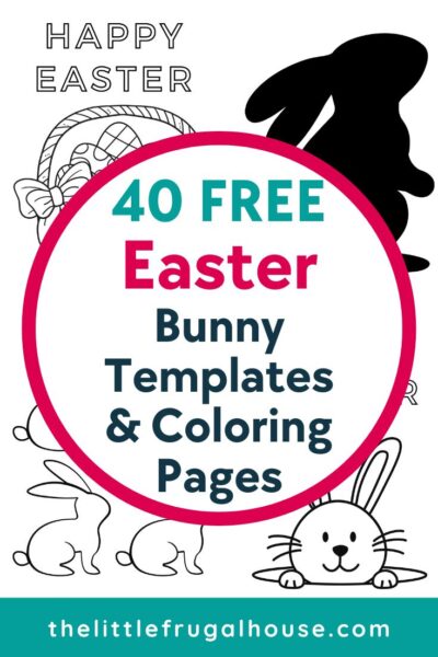 40+ Free Printable Easter Bunny Templates and Coloring Pages